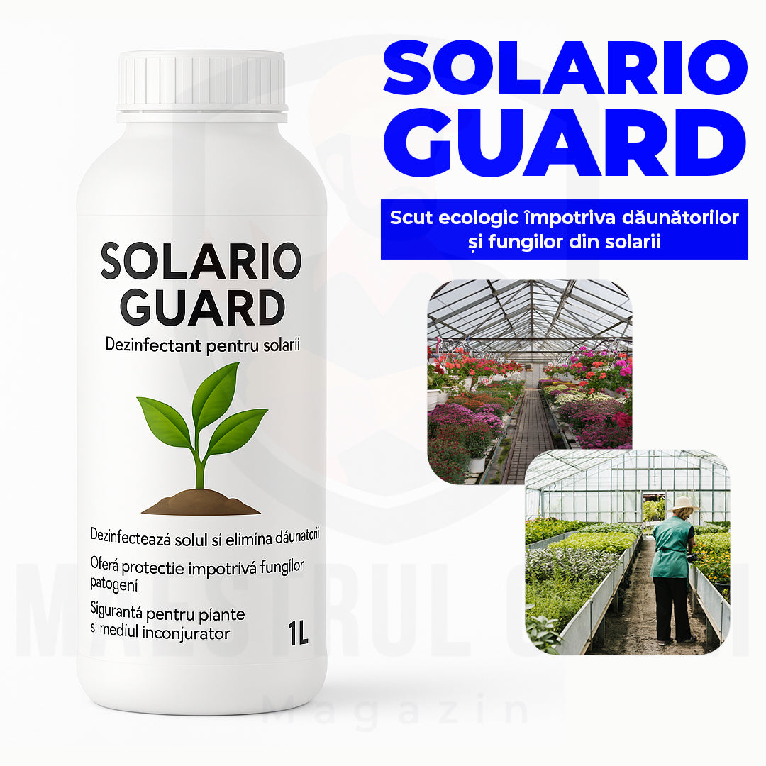Solario Guard™ – Dezinfectant BIO pentru Solarii și Grădină – 1L ...