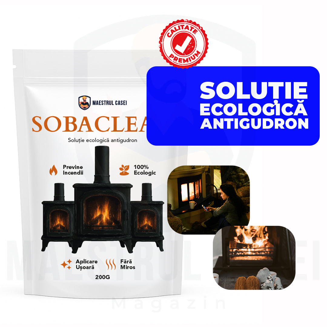 SobaClean – Soluție pentru Curățat Sobe și Hornuri, Dizolvă Gudronul R ...